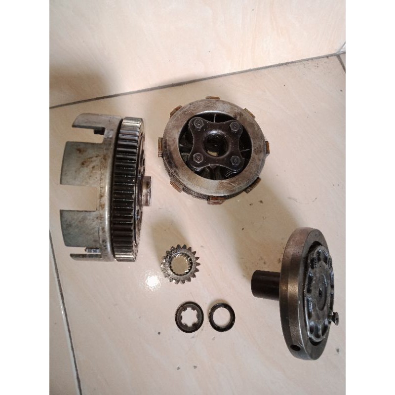 Jual Gigi primer skunder sekunder kopling house kopling hos draft Gear gir set Honda win ori ...