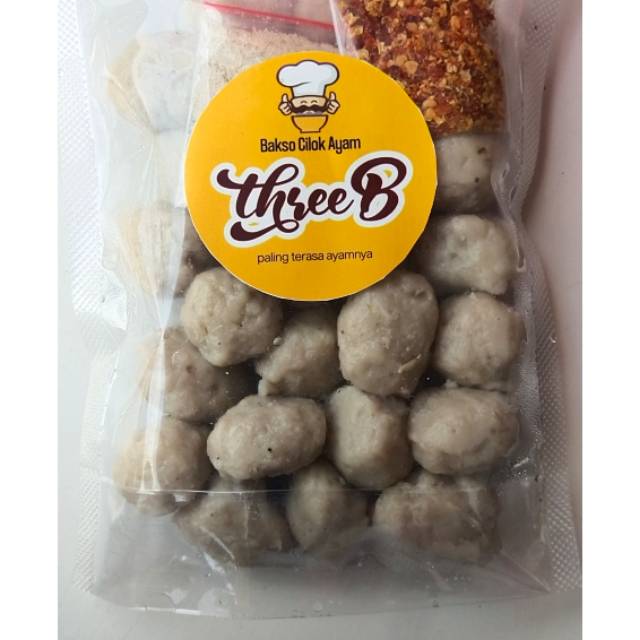 Jual Bakso cilok ayam mini berbumbu isi 25 | Shopee Indonesia