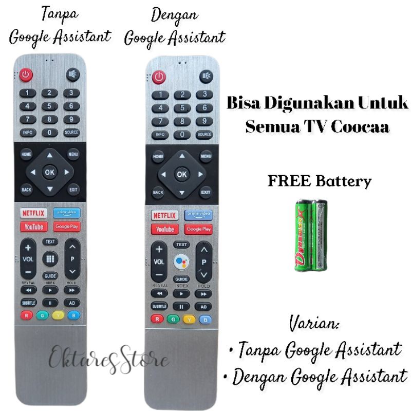 Jual Remote Remot Coocaa Android Smart Tv Semua Tipe | Shopee Indonesia
