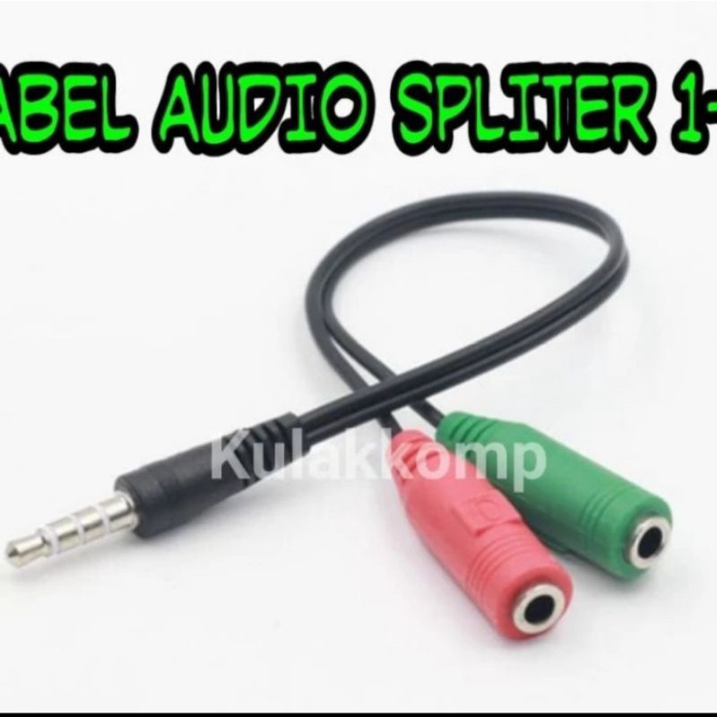 Jual KABEL AUDIO SPLITTER 1-2 (FEMALE-FEMALE) | Shopee Indonesia