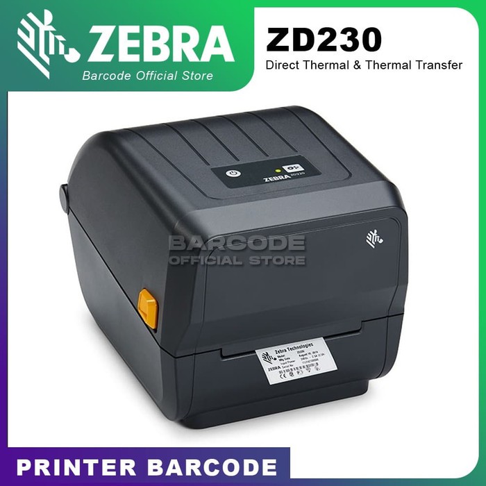 Jual Printer Sticker Label Barcode Zebra ZD230 2in1 Direct Thermal ...