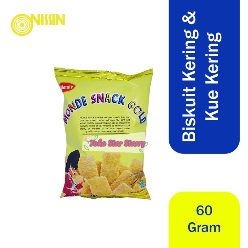 Jual [Per Bungkus] Monde Serena Gold 60gr Snack Viral halal MUI ...