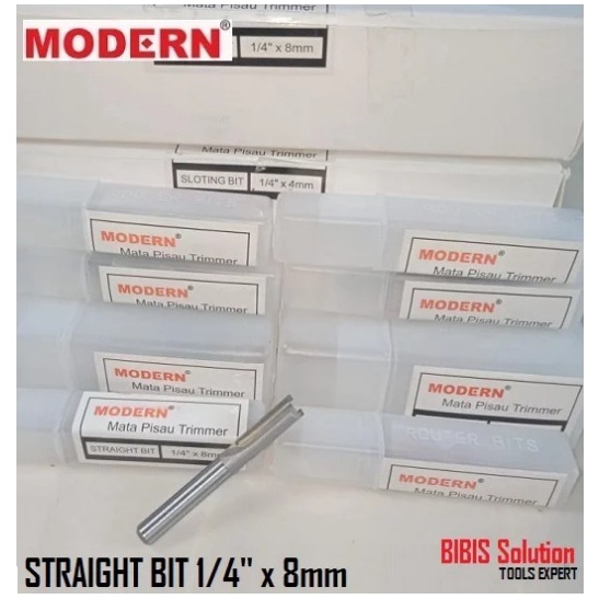 Jual Mata Profil Straight Bit 8 mm Mata Mesin Router Trimmer Lunci ...