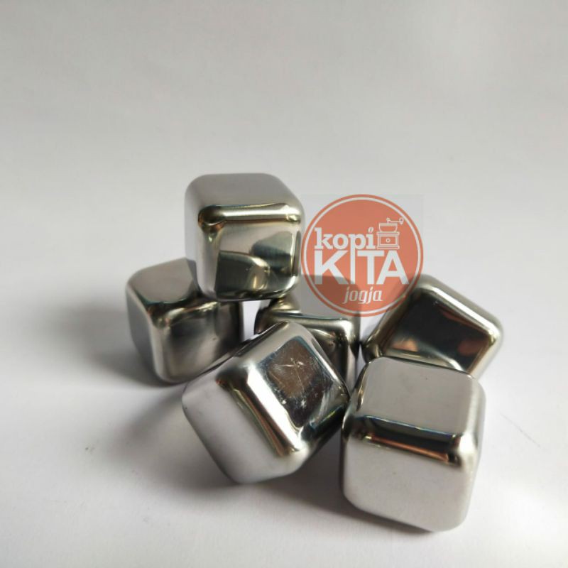 Jual Es Batu Stainless | Stainless Ice Cube | Shopee Indonesia