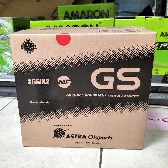 Jual AKI OEM GS ASTRA 355LN2 Untuk Innova Reborn Bensin . Alphard 2023 ...