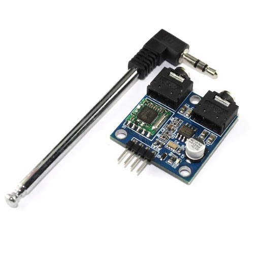 Jual TEA5767 FM Stereo Radio Module 76-108MHZ With Antenna | Shopee ...