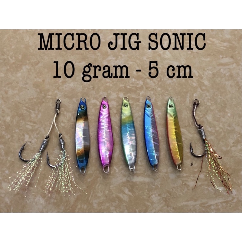 Jual Micro Jig 10 gram Firelock Sonic | Shopee Indonesia