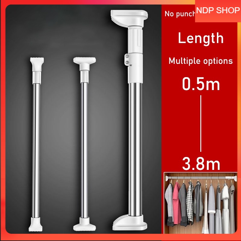 Jual NDP ALO tiang gantungan flexible tanpa paku 400 cm/370 cm/300 cm/260cm/200 cm/110 cm/80 cm ...