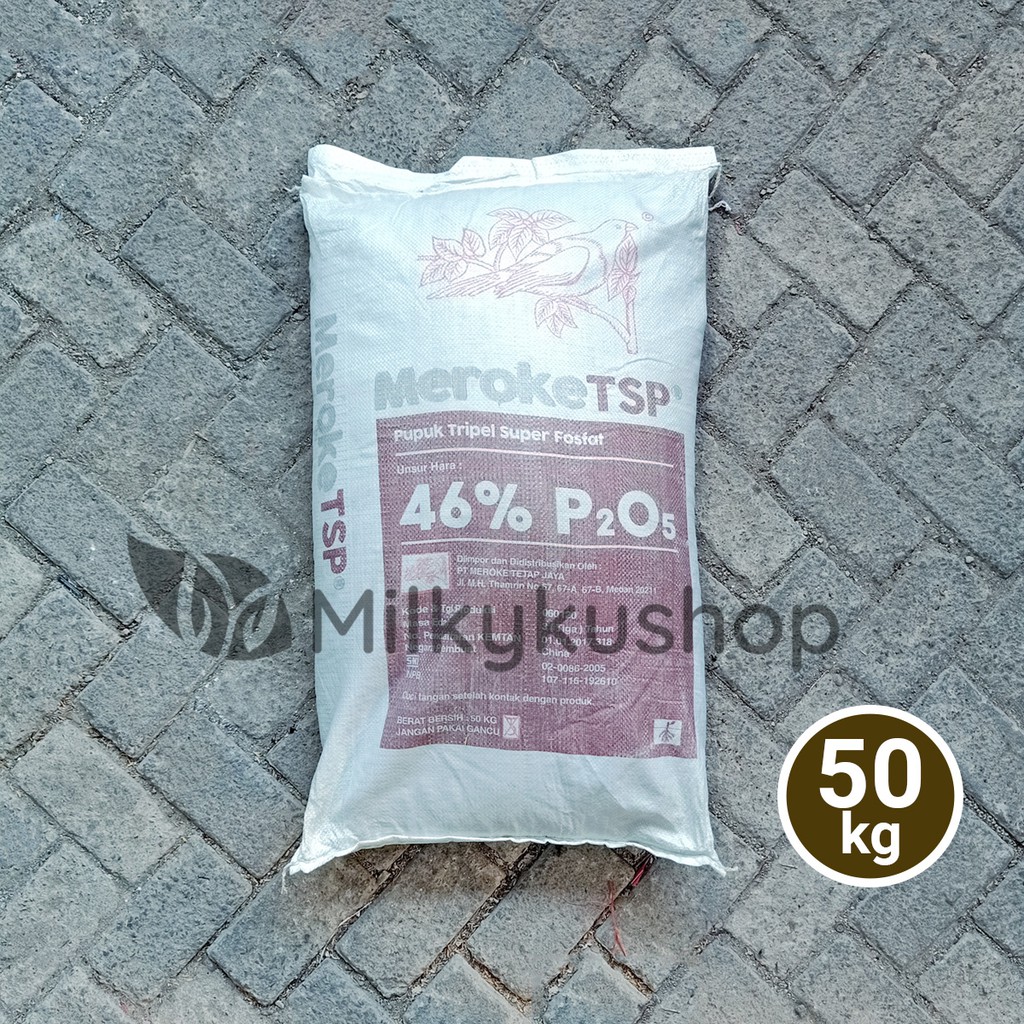 Jual PUPUK MEROKE TSP 50 KG KEMASAN PABRIK VIA CARGO | Shopee Indonesia