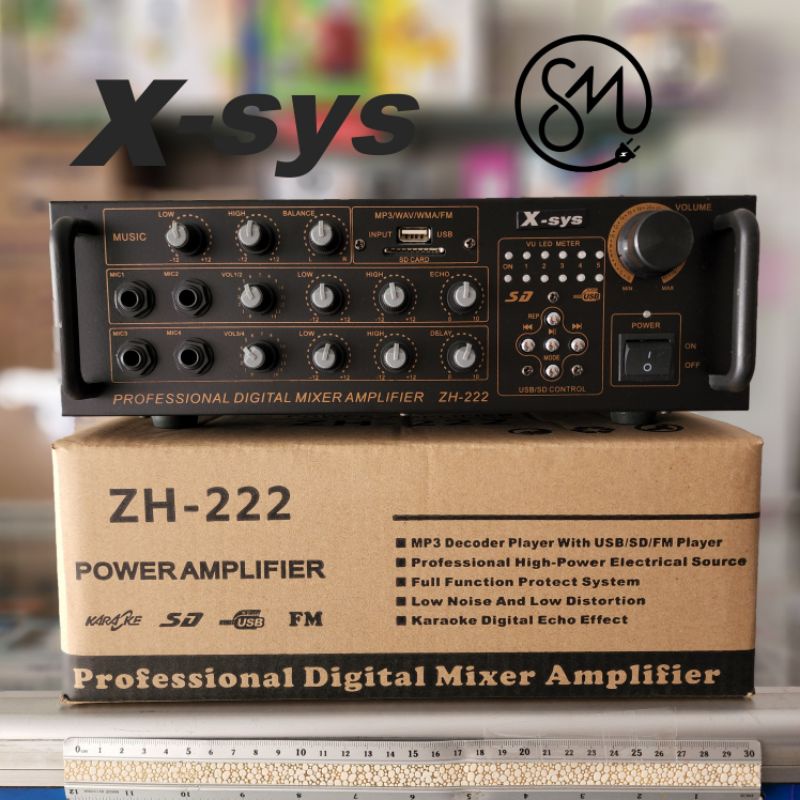 Jual Power Amplifier X-Sys ZH-222 Bluetooth Ampli Xsys ZH222 | Shopee ... Jual Power Amplifier X-Sys ZH-222 Bluetooth Ampli Xsys ZH222 | Shopee ...