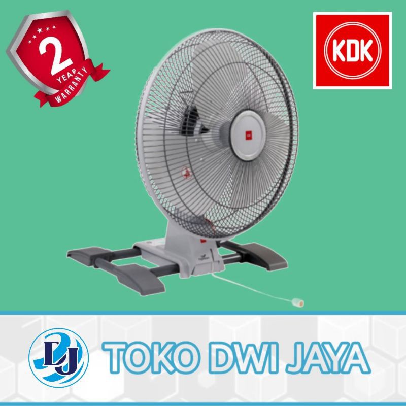 Jual Kipas Angin Besi Tornado Dua Fungsi KDK WB40L (Meja/Dinding/Tembok ...