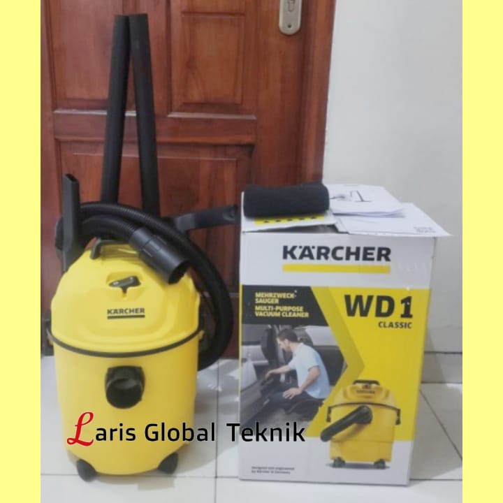 Jual KARCHER WD 1 Classic Kap 1200 Watt Vacuum Cleaner Wet & Dry ...