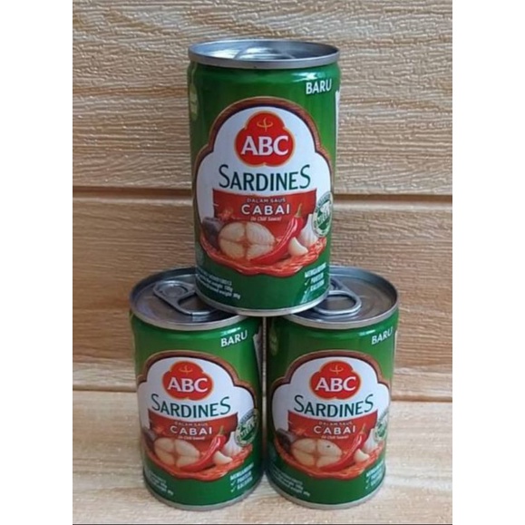 Jual ABC Sarden / Sardines ABC 155 Gram | Shopee Indonesia