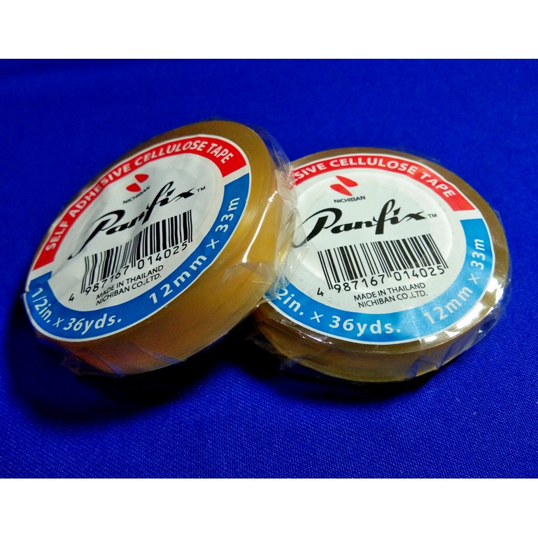 Jual Panfix Cellulose Tape 1/2"x 36 Yards ( 2 Pcs / 2 Roll ) | Shopee ...