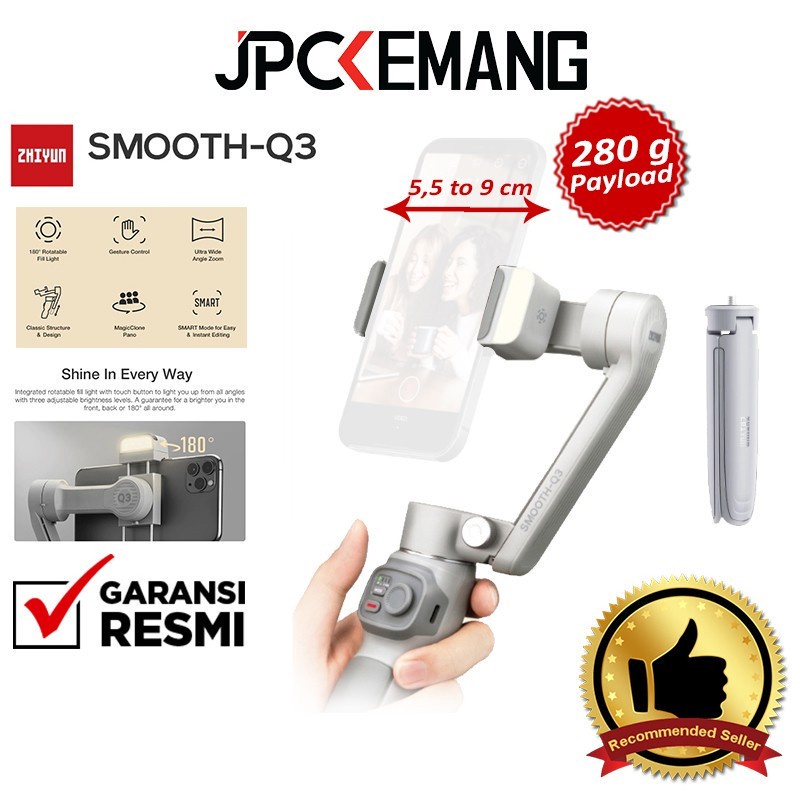 Jual Zhiyun Smooth Q3 Gimbal Stabilizer HP Zhiyuntech Smooth Q3 Gimbal HP Garansi Resmi | Shopee ...