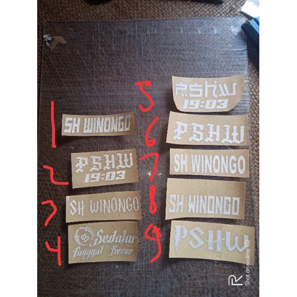 Jual stiker pshw | Shopee Indonesia