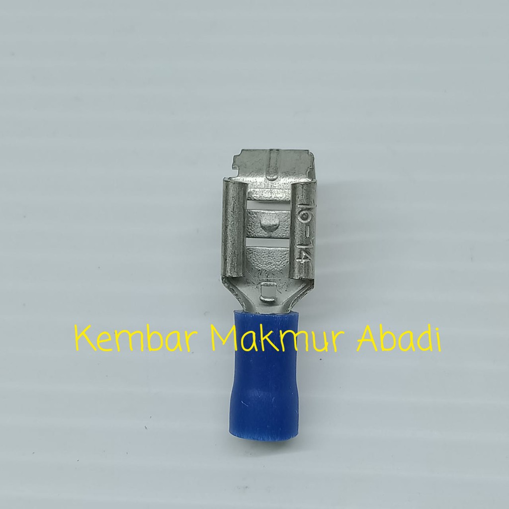 Jual Crimp Connector Skun Gepeng Piggyback Kabel 2,5mm/Skun Piggyback 2 ...
