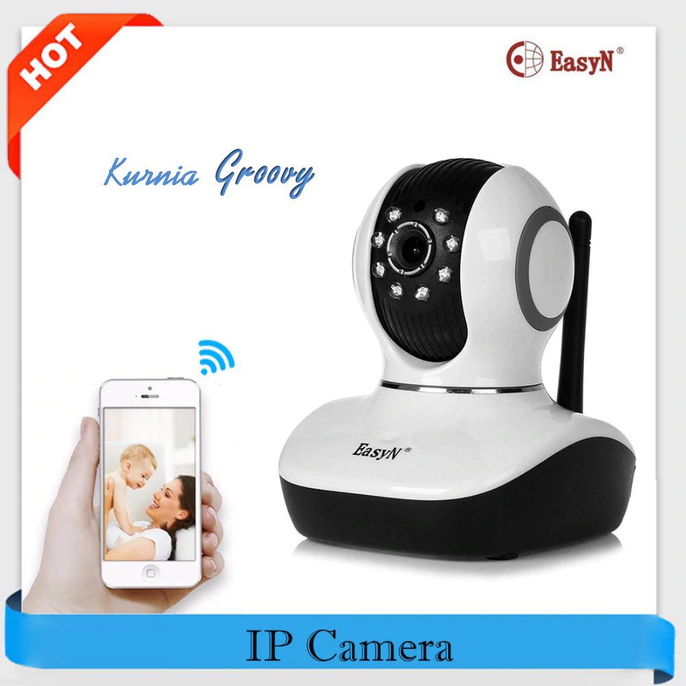 Jual CCTV IPCamera BabyMonitor EasyN 10D Wifi Plug & View 2MP Garansi ...