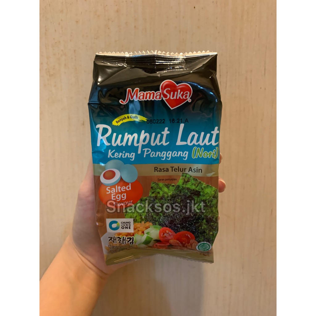 Jual Mamasuka Rumput Laut Nori Seaweed Korea Original / Soto Lamongan ...