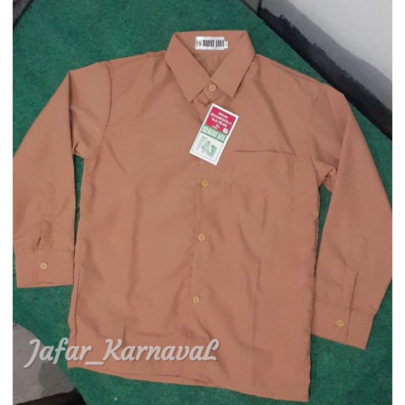 Jual SERAGAM SEKOLAH PRAMUKA PENGGALANG LENGAN PANJANG BAJU PRAMUKA KEMEJA PRAMUKa SD ,MTS, SMP ...
