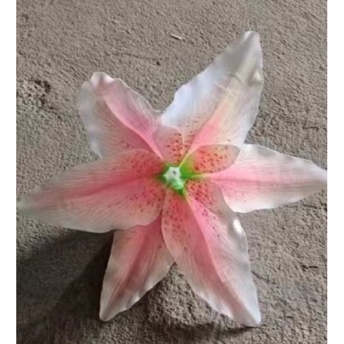 Jual Tangkai plastik bunga lili buatan lily menghiasi pesta kantor ...