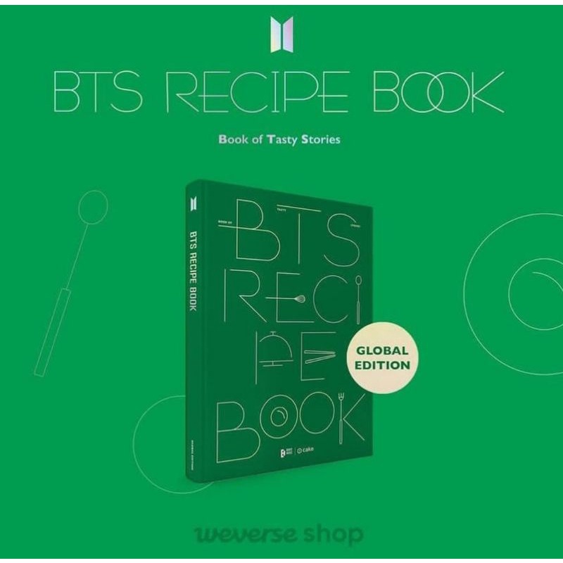 Jual OFFICIAL BTS RECIPE BOOK BUKU RESEP MASAK MAKANAN WITH BTS ...