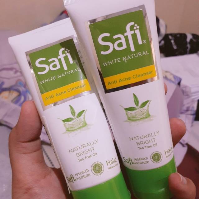Jual Safi White Natural Anti Acne Cleanser (50 g) | Shopee Indonesia