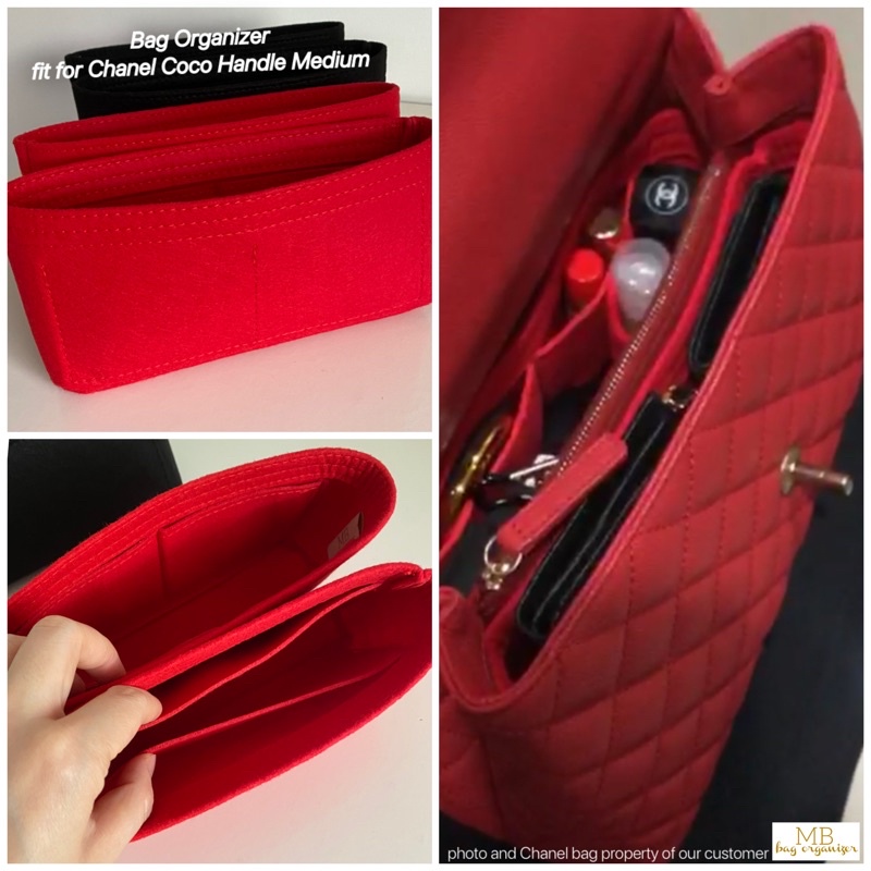 Jual CC coco handle Medium size organizer (bag size 29cm) | Shopee Indonesia