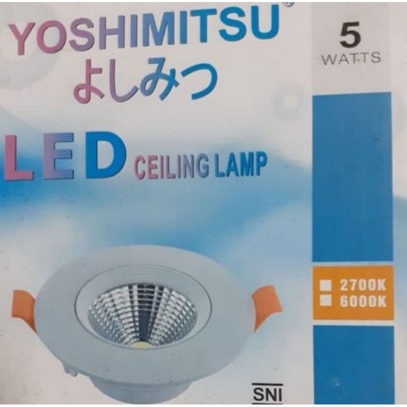 Jual YOSHIMITSU LED CEILLING LAMP 5 WATT | Shopee Indonesia