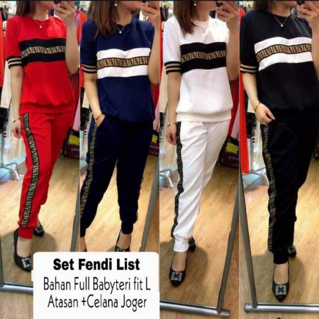 Jual Set Fendi List | Shopee Indonesia