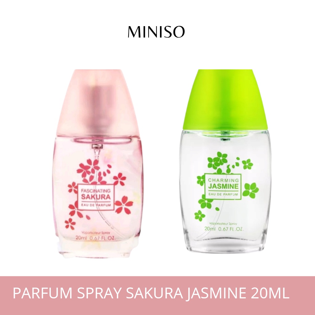 Jual Miniso Parfum Cewek Lady Sakura Jasmine Parfume 20ml | Shopee ...