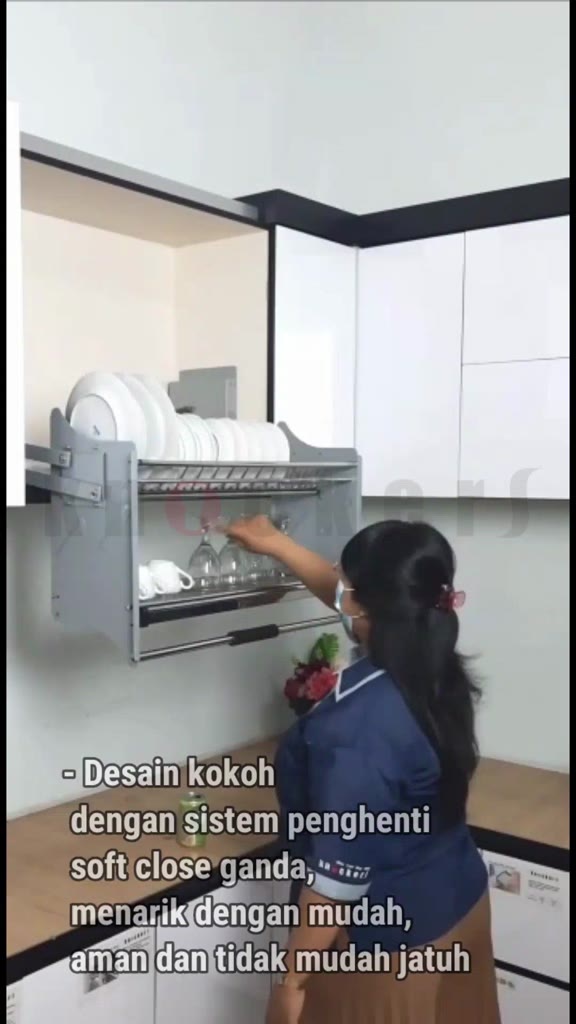 Jual Knockers Elevator Basket Dish Rack SJJ B | Shopee Indonesia