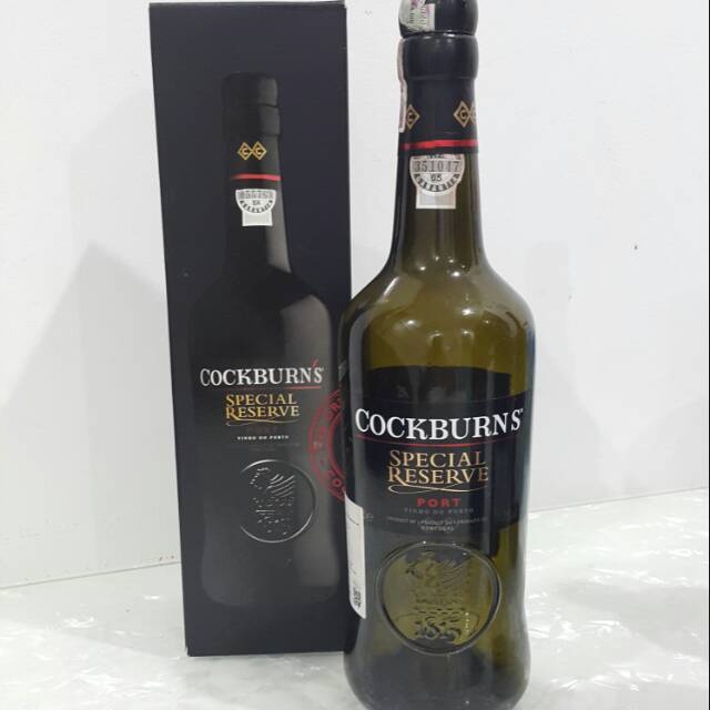 Jual Botol Kosong Red Wine COCKBURNS Special Reserve dengan TUTUP dan ...