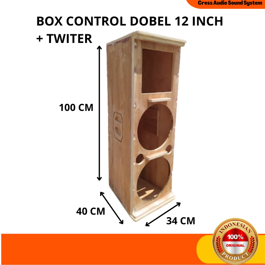 Jual Box SR Speaker Dobel 12 Inch Plus Twiter Papan Triplek | Shopee Indonesia