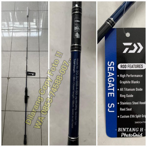 Jual Penawaranspesial Joran Slow Jigging Daiwa Seagate SJ 66 B4 terbaik | Shopee Indonesia