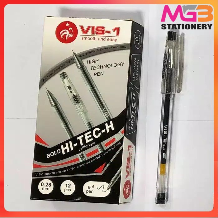 Jual Pulpen/Bolpoint HITECH VIS 1 - MGB | Shopee Indonesia