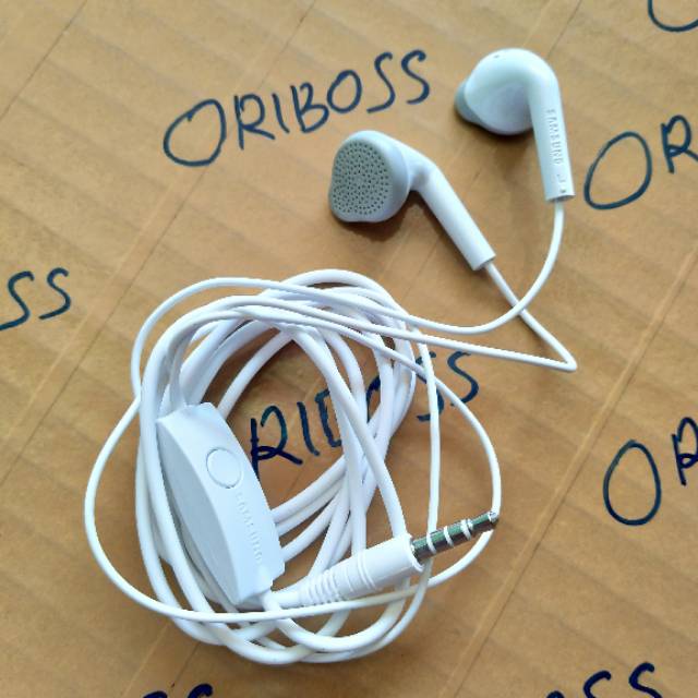 Jual Headset Samsung Galaxy M20 Original NGEBASS STEREO MIC - PUTIH ...