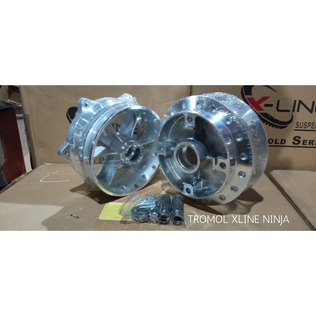 Jual X Line Tromol Set Depan Belakang Mio M3 Ninja 150 Vario125 Crom ...