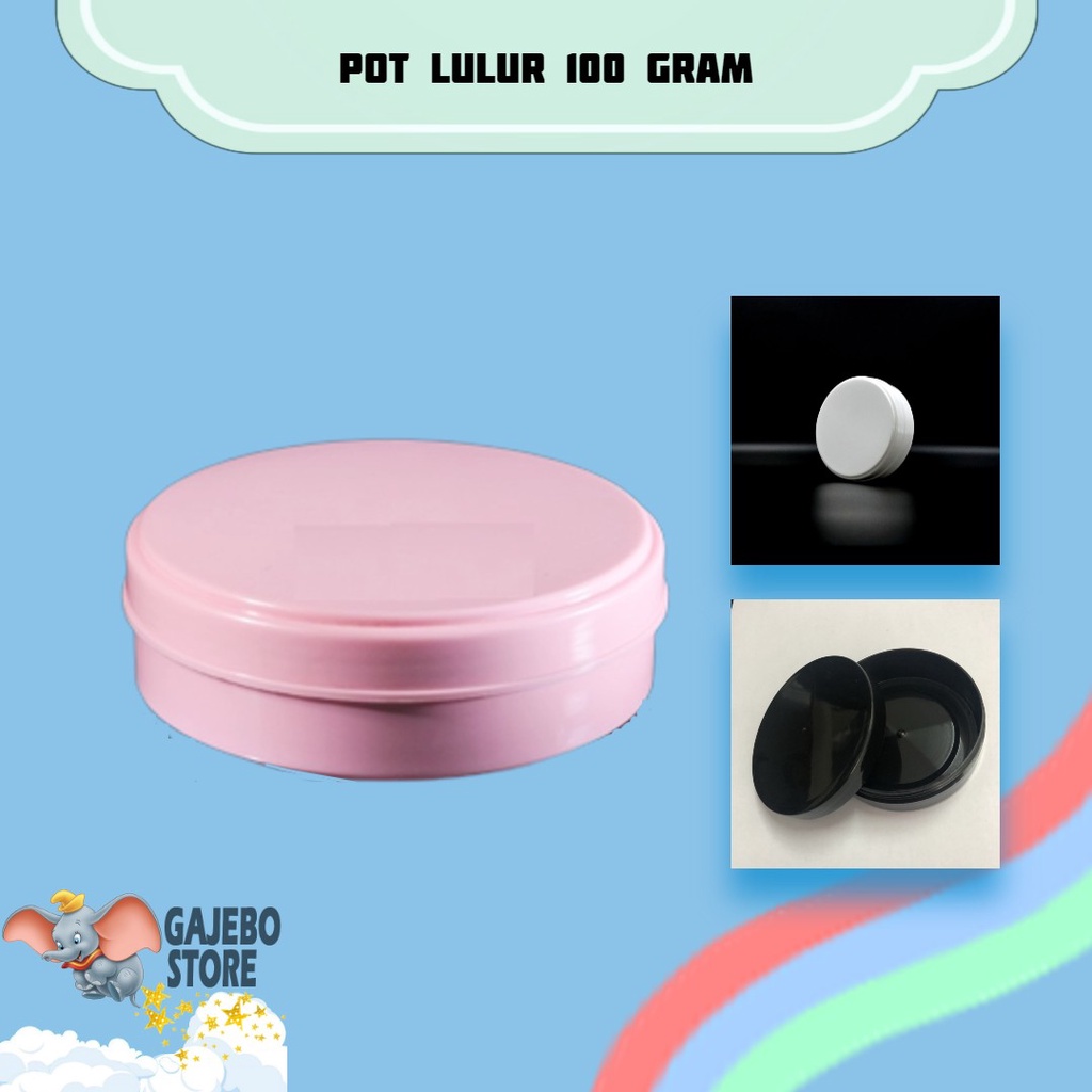 Jual POT LULUR 100 GRAM / POT LULUR 100G POT KOSMETIK | Shopee Indonesia
