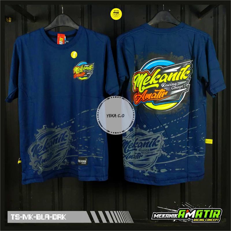 Jual Kaos racing/kaos racing mekanik amatir original/kaos mekanik ...
