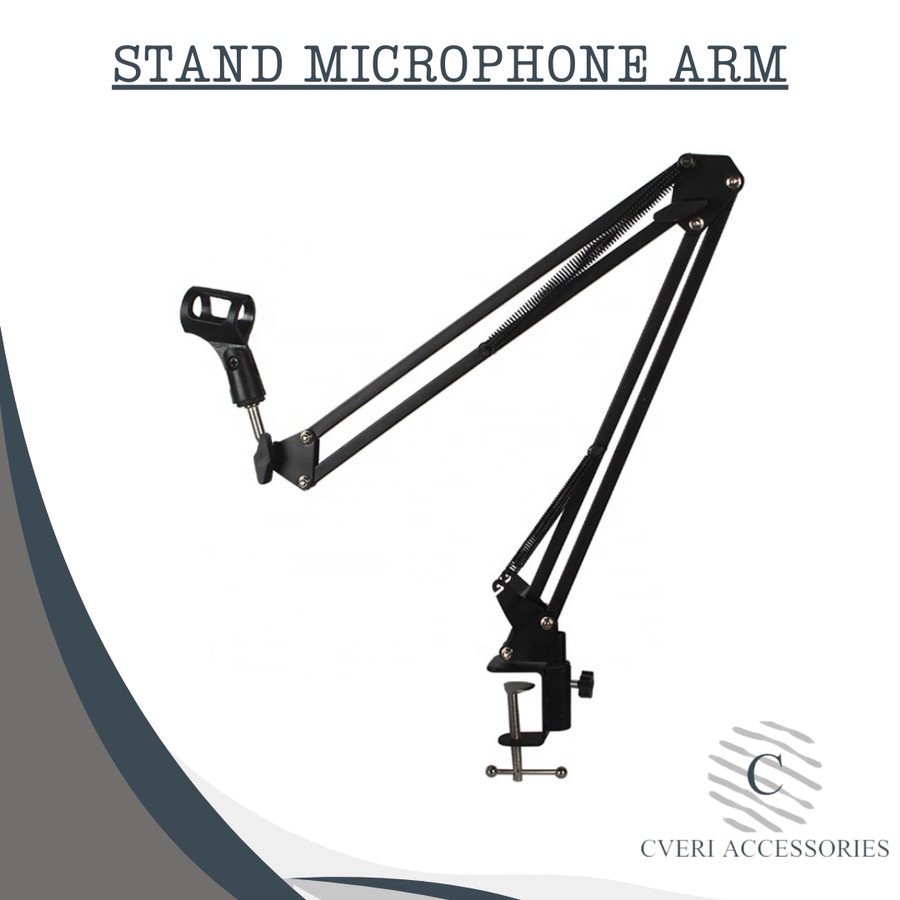 Jual Stand mic studio murah stand mic jepit arm stand Stand Robot ...