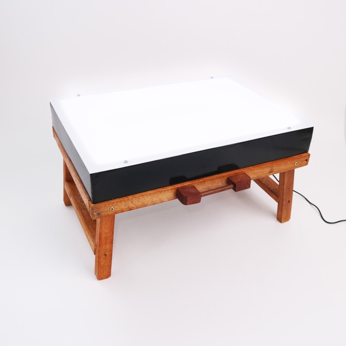 Jual (DISKON TERMURAH) Meja Gambar Lipat A3 Jiplak / Tracing Light Box ...