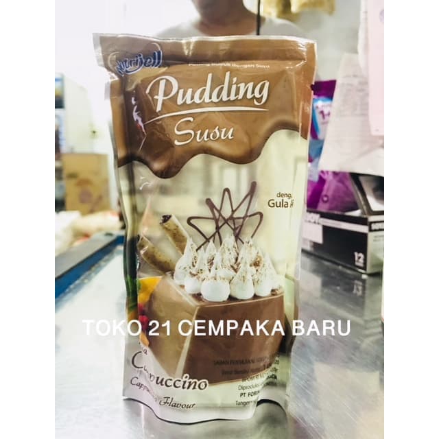 Jual Nutrijell Pudding SUSU Rasa CAPPUCCINO 1 PCS | Nutrijel Puding ...