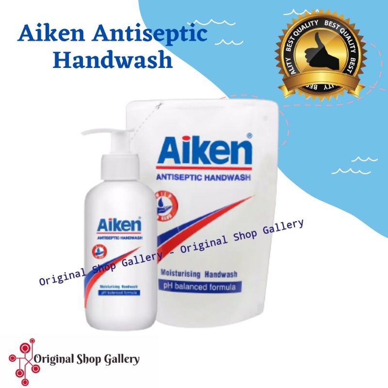 Jual Aiken Hand Wash Refill Botol Sabun Cuci Tangan Dengan Antiseptic ...