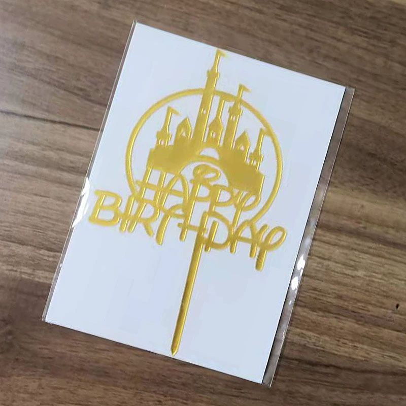 Jual TOPPER ISTANA TOPPER CAKE CASTLE PRINCESS TOPPER HBD TOPPER HAPPY ...