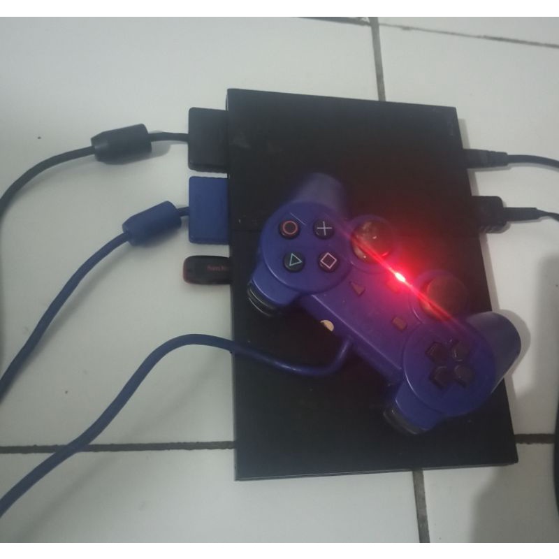 Jual PS 2 slim matrix Second normal | Shopee Indonesia