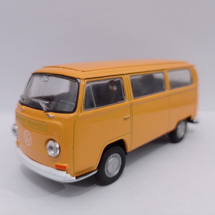 Jual Diecast VW Volkswagen Bus T2 kuning 1972 miniatur mobil bis welly ...