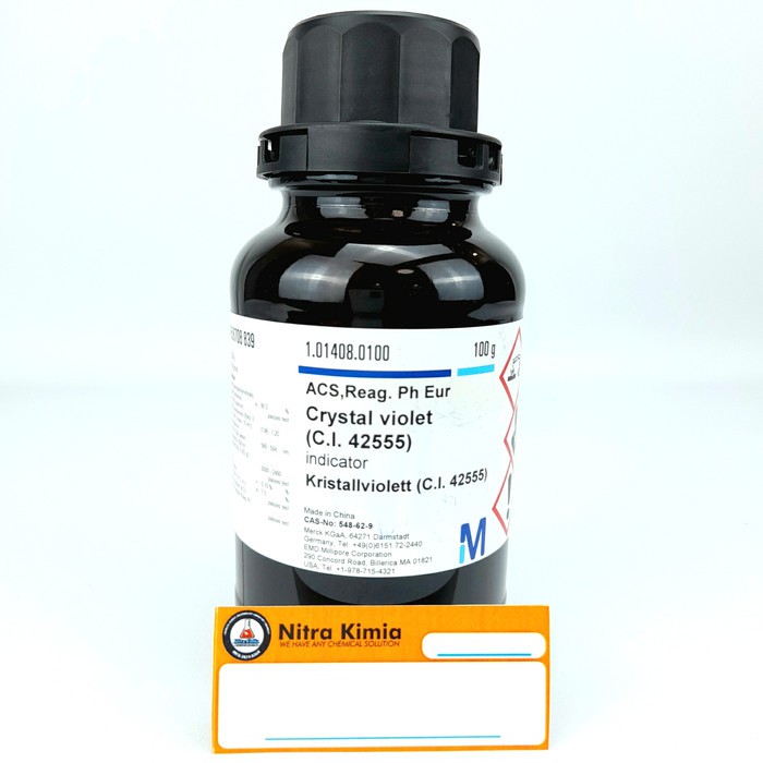 Jual Crystal Violet Merck/ Cristal Violet/ Kristal Violet/ Krystal ...