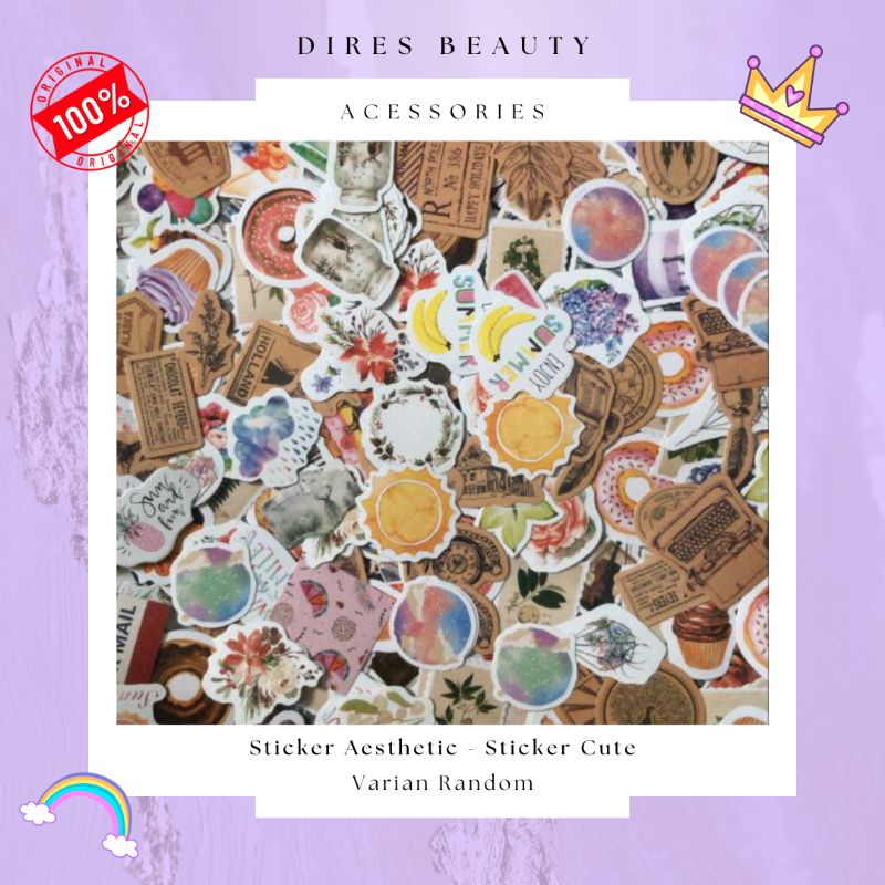 Jual Sticker Cute, Sticker Aesthetic, Stiker | Shopee Indonesia