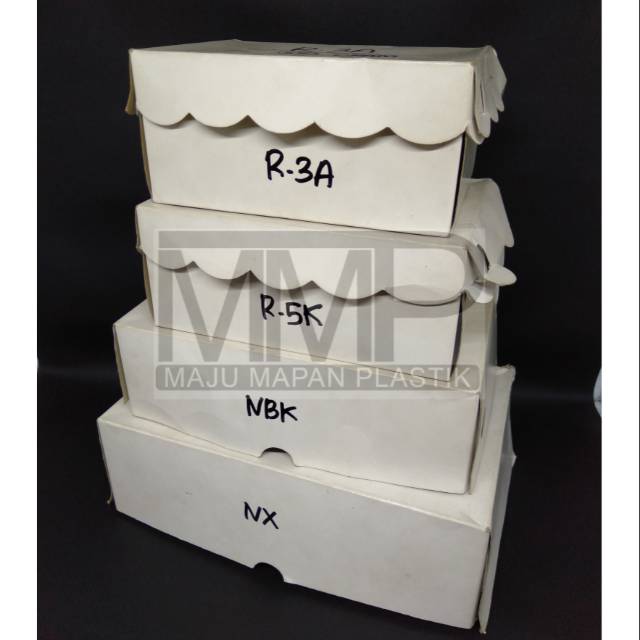 Jual [10 pcs] Dos Kue Renda / Kardus Kue putih / Dus kue putih | Shopee ...